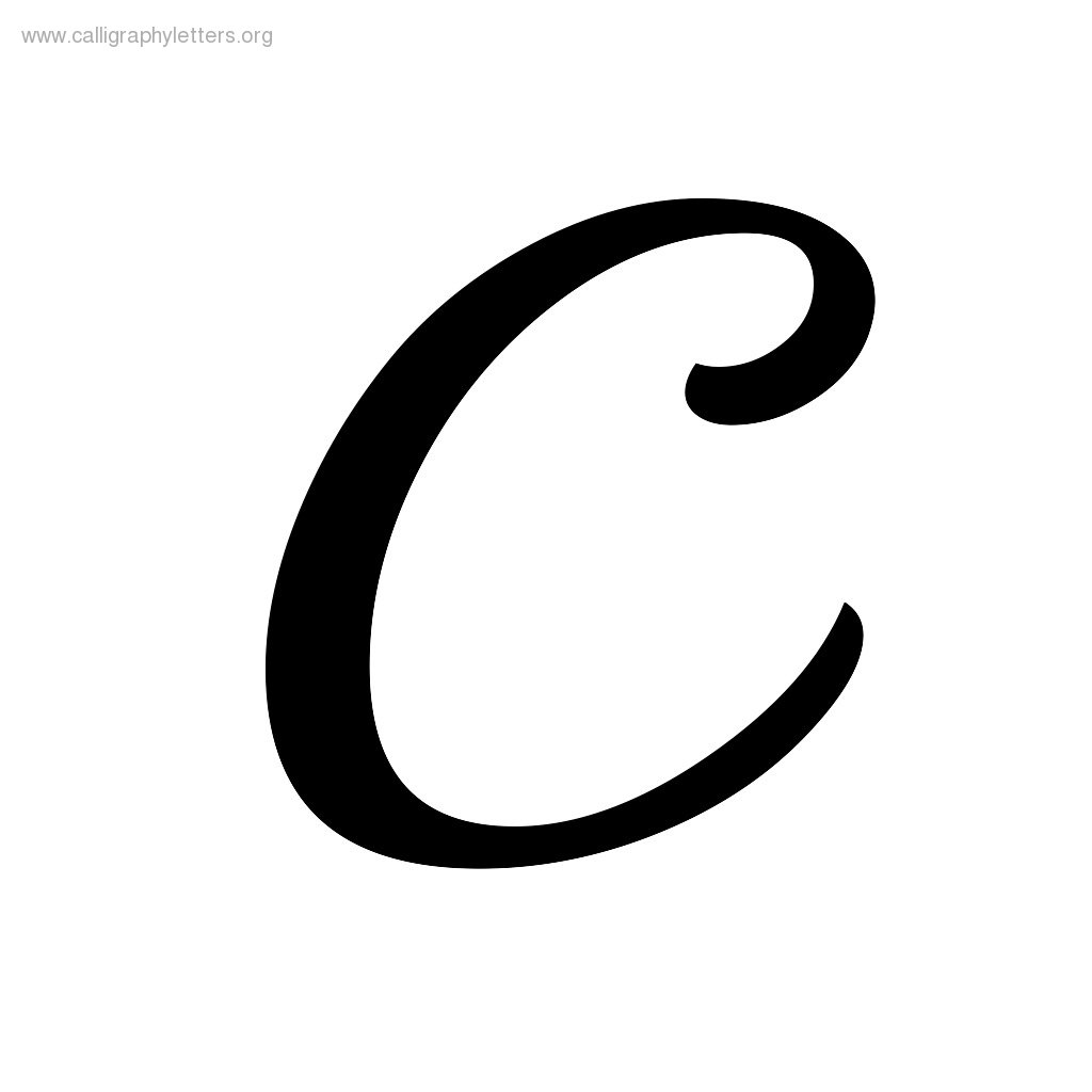 8 Best Images Of Fancy Calligraphy Letters C Letters Calligraphy 