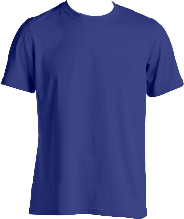 Blue T Shirt Template