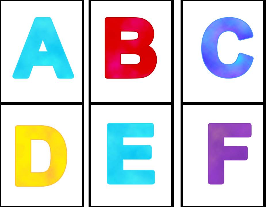 Alphabet Cards Clipart - ClipArt Best