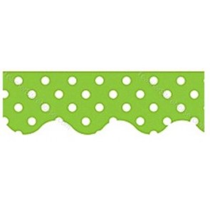 Green Polka Dot Border - ClipArt Best