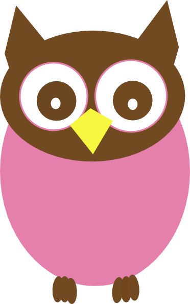 Owl Clip Art Pink - ClipArt Best