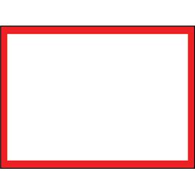 Plain Red Page Borders