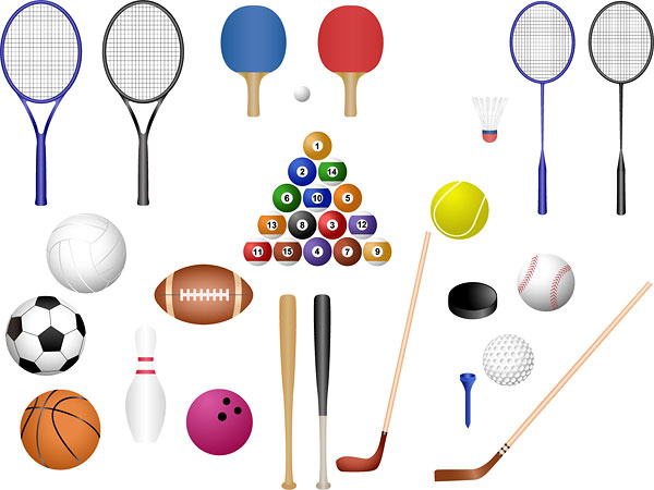 Ball games Vector material_Download free vector,3d model,Icon ... - ClipArt Best - ClipArt Best