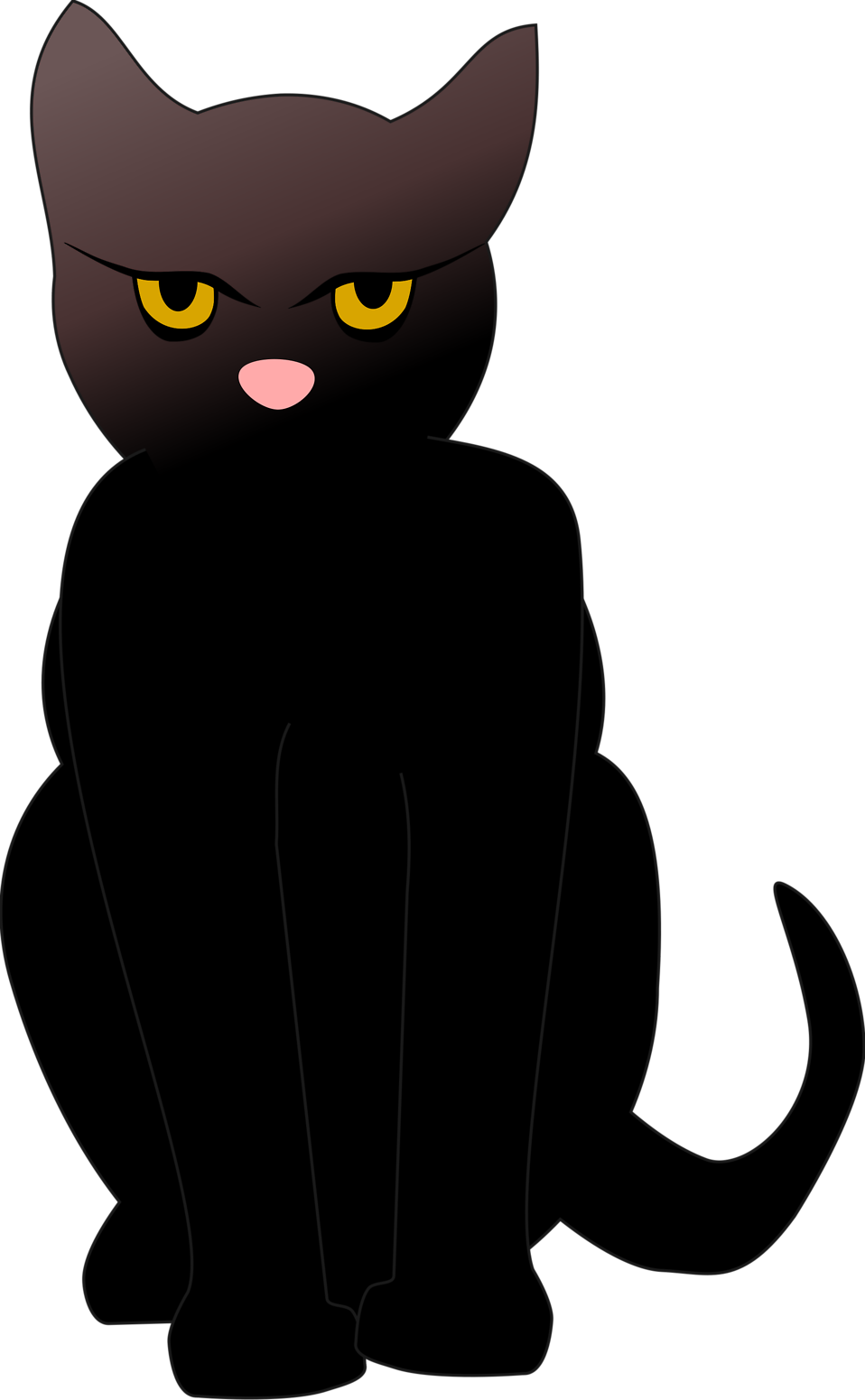 Black Cat Illustrations | Free Download Clip Art | Free Clip Art ...