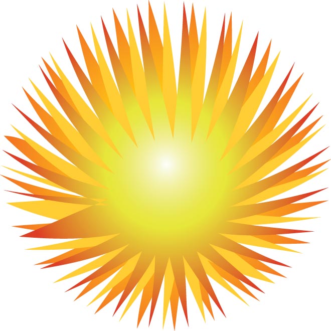 Vector geometric sun shape - Free Vector Art - ClipArt Best - ClipArt Best