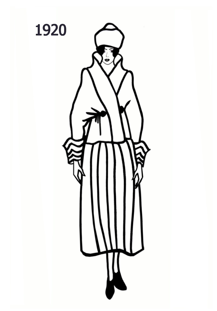 1920 Fashion Clipart