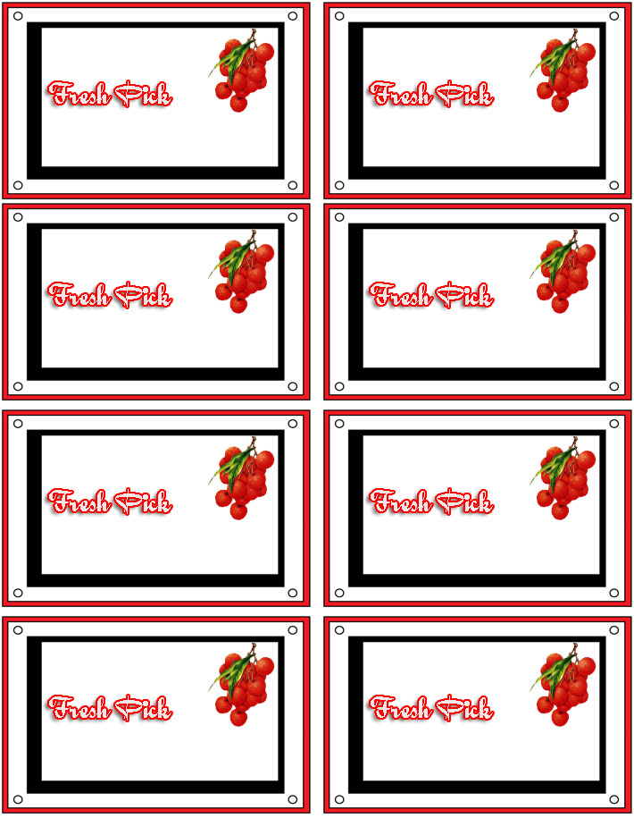 31 Food Label Template Free Labels Design Ideas 2020