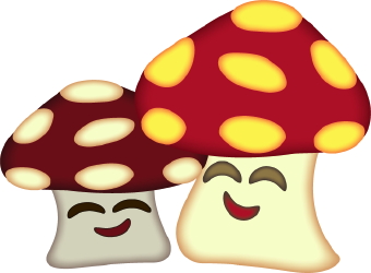 Happy Mushrooms clip art - Free Clipart Images - ClipArt Best - ClipArt ...