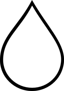 Outline Of A Raindrop - ClipArt Best