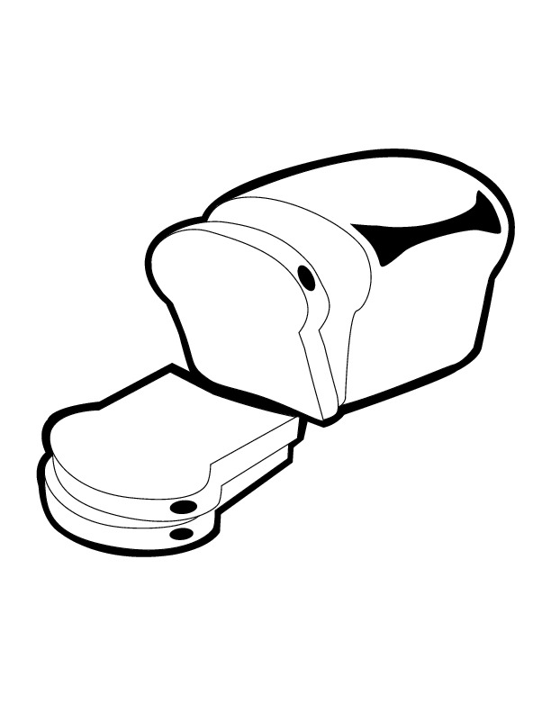 Loaf Of Bread Coloring Page - ClipArt Best Loaf Of Bread Coloring Page - ClipArt Best