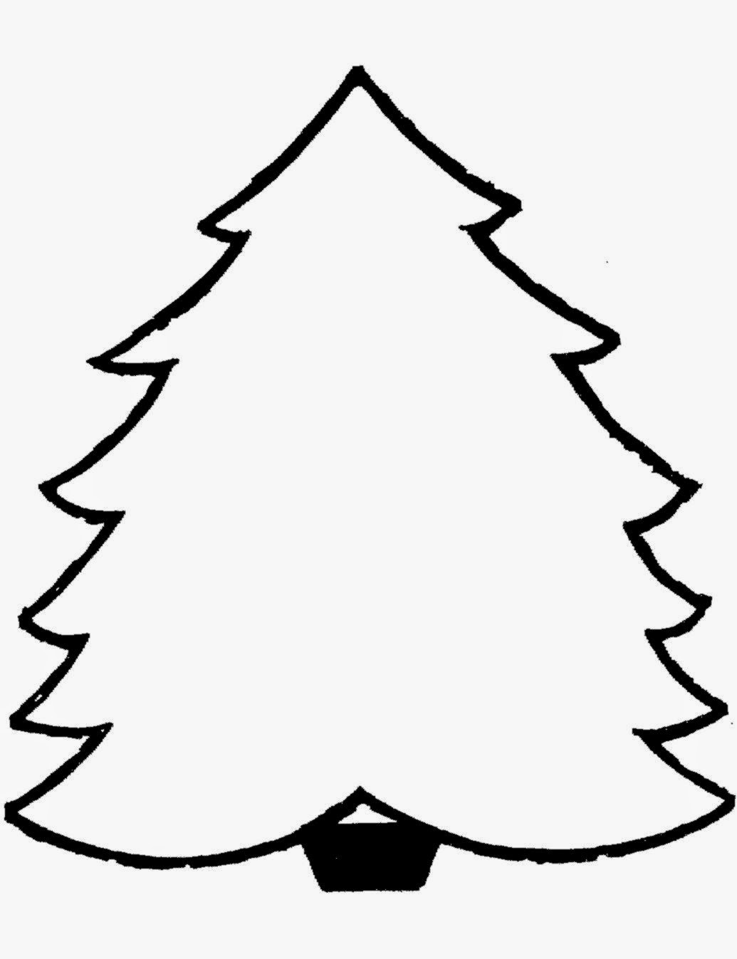 Christmas Tree Pictures To Color | Free Coloring Pictures - ClipArt ...