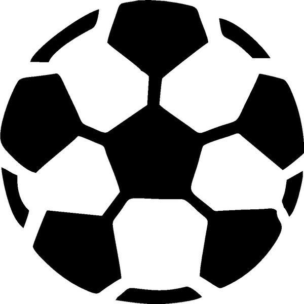 Soccer Ball Stencils ClipArt Best