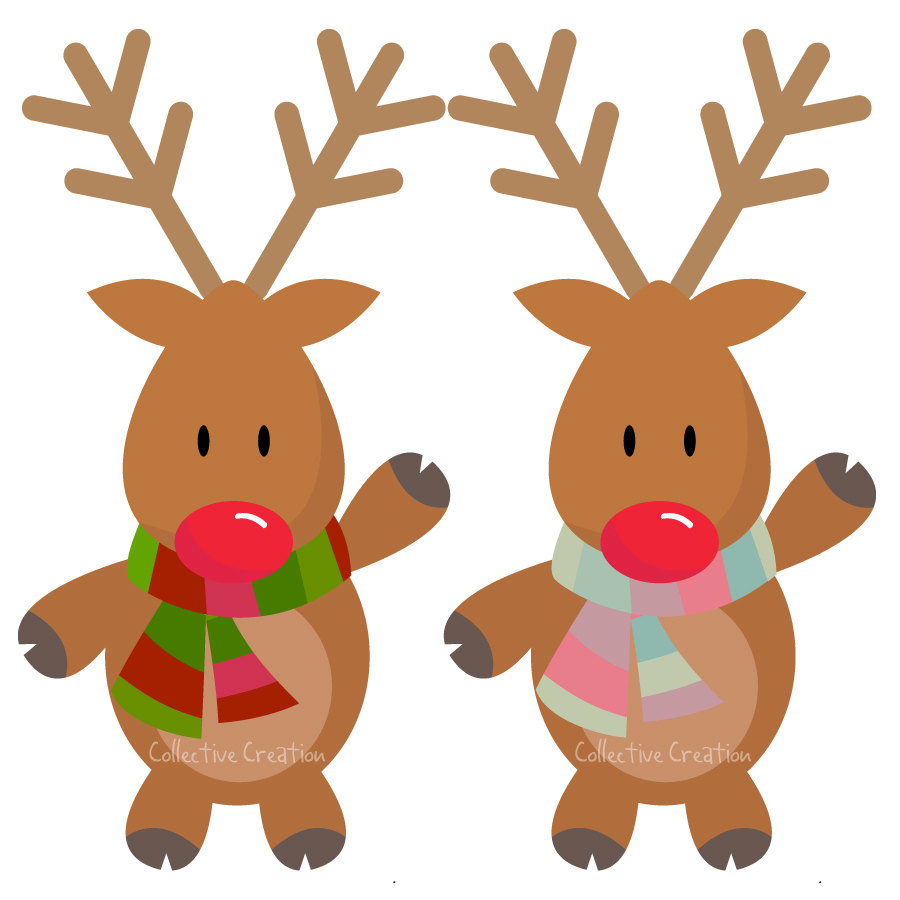 Christmas Reindeer Clipart - ClipArt Best