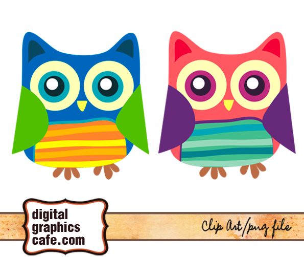 Free Graphics Owl clip art for scrapbooking, cardmaking | Digital ...