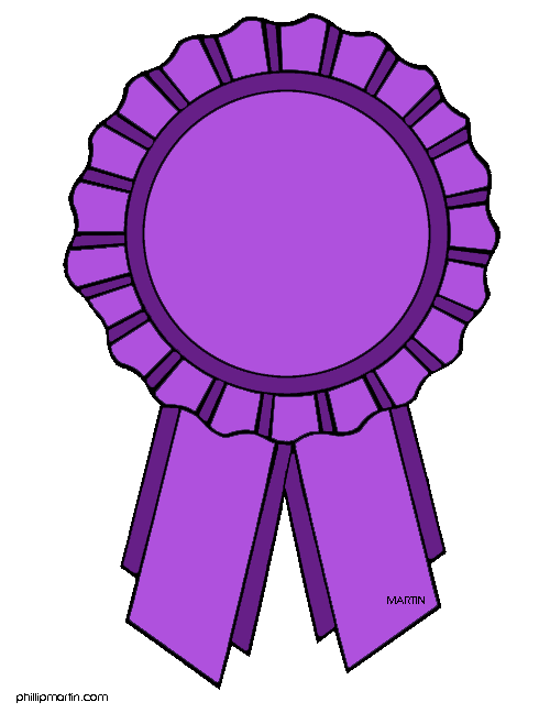 Purple Ribbon Clipart - ClipArt Best