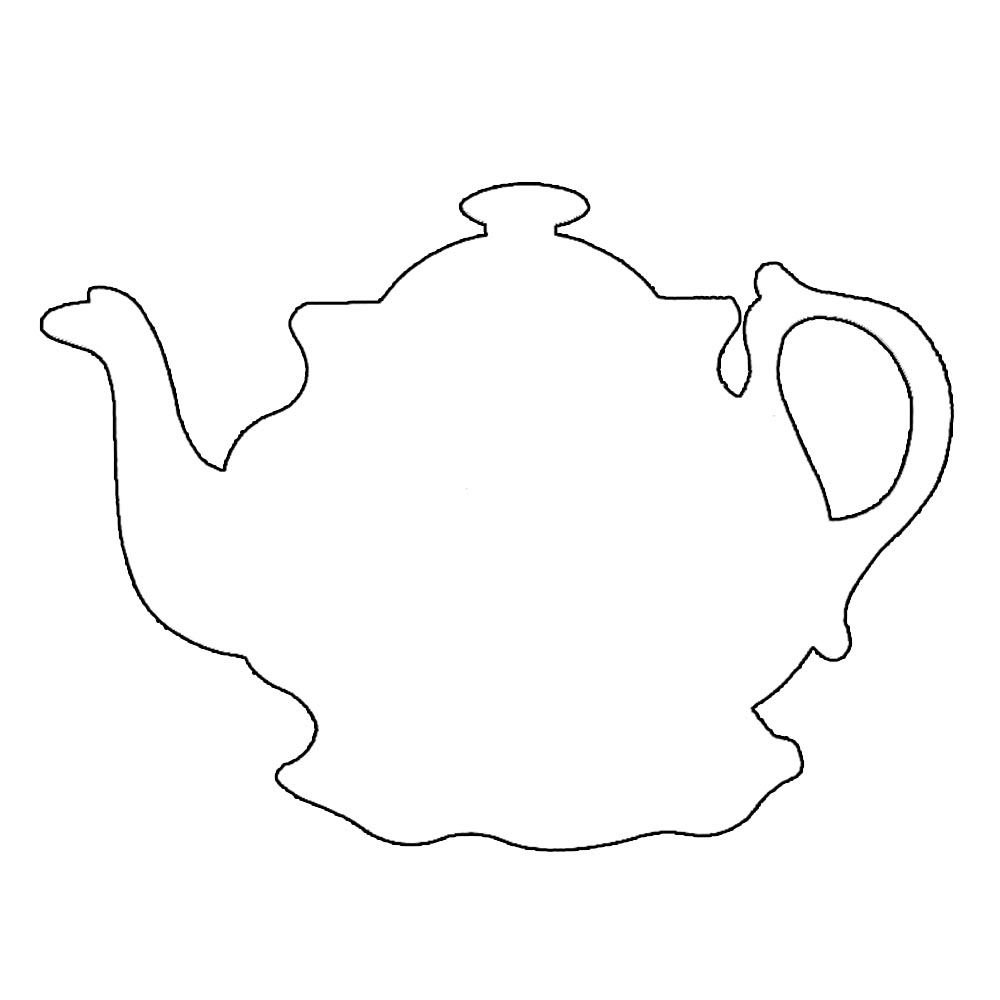 Mothers Day Tea Pot Template ClipArt Best