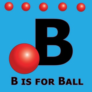Alphabet Clipart Image - Letters of the alphabet - B is for ball ...