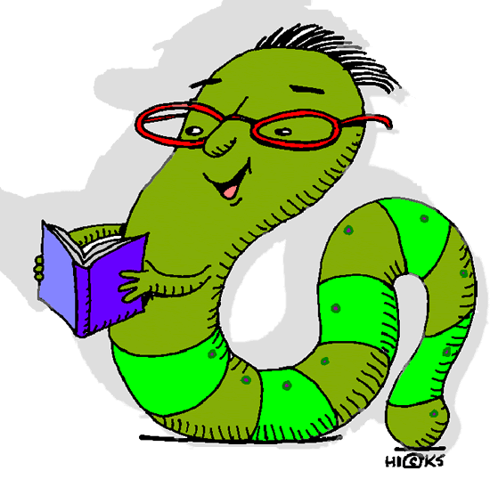 Bookworm Clipart - ClipArt Best