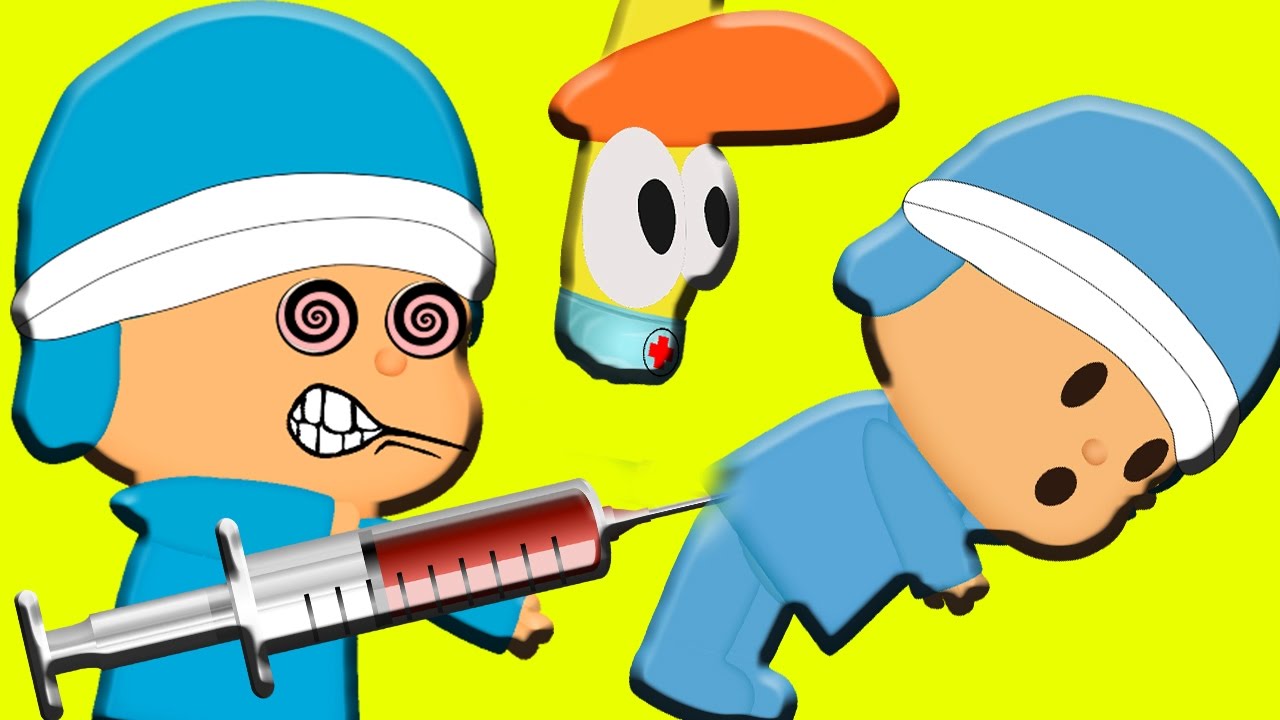 Talking Pocoyo Good vs Evil Finger Family nursery rhymes songs for ...