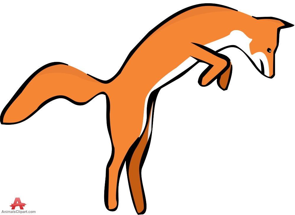 Jumping Fox Clipart | Free Clipart Design Download - ClipArt Best ...