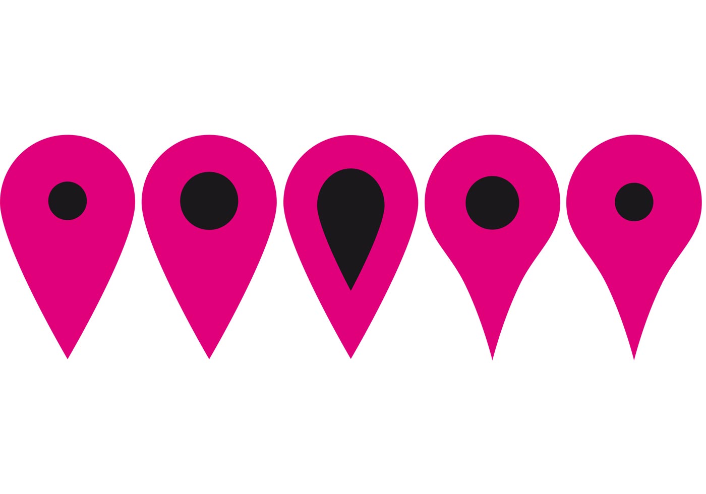 Free Google Maps Pointer Icon - Download Free Vector Art, Stock ...