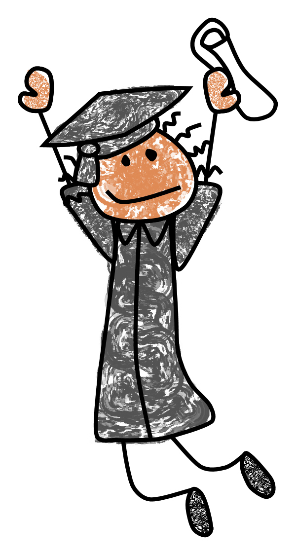 Stickman Graduation - ClipArt Best