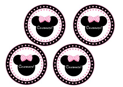 FREE PINK MINNIE MOUSE PRINTABLES + Extras! | Printabelle - ClipArt ...