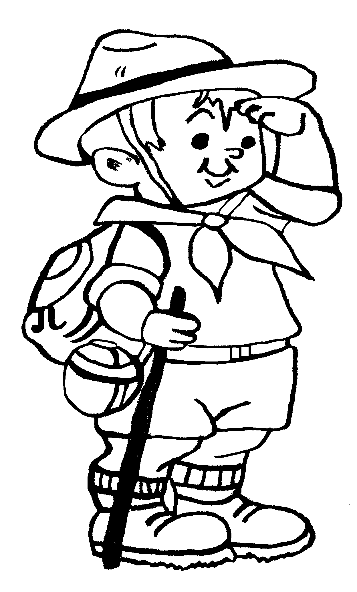 Scouting Out Line - ClipArt Best