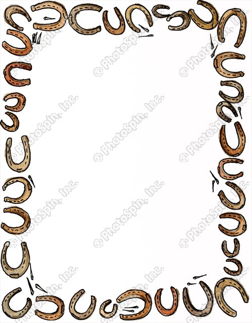 Western Page Borders - ClipArt Best