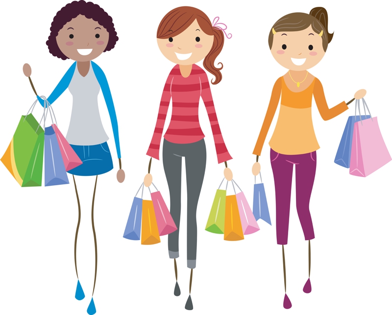 Going Out With Friends Clipart Image