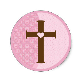 Pink Cross Stickers | Zazzle - ClipArt Best - ClipArt Best