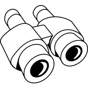 Free Binoculars Coloring Pages For Kids