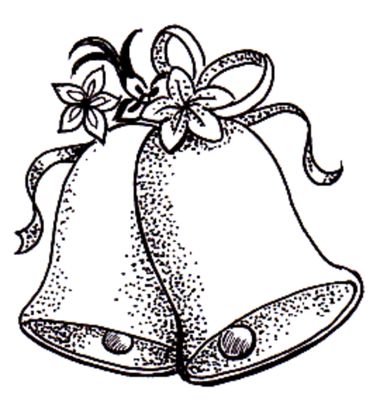 Wedding Bells Coloring Pages