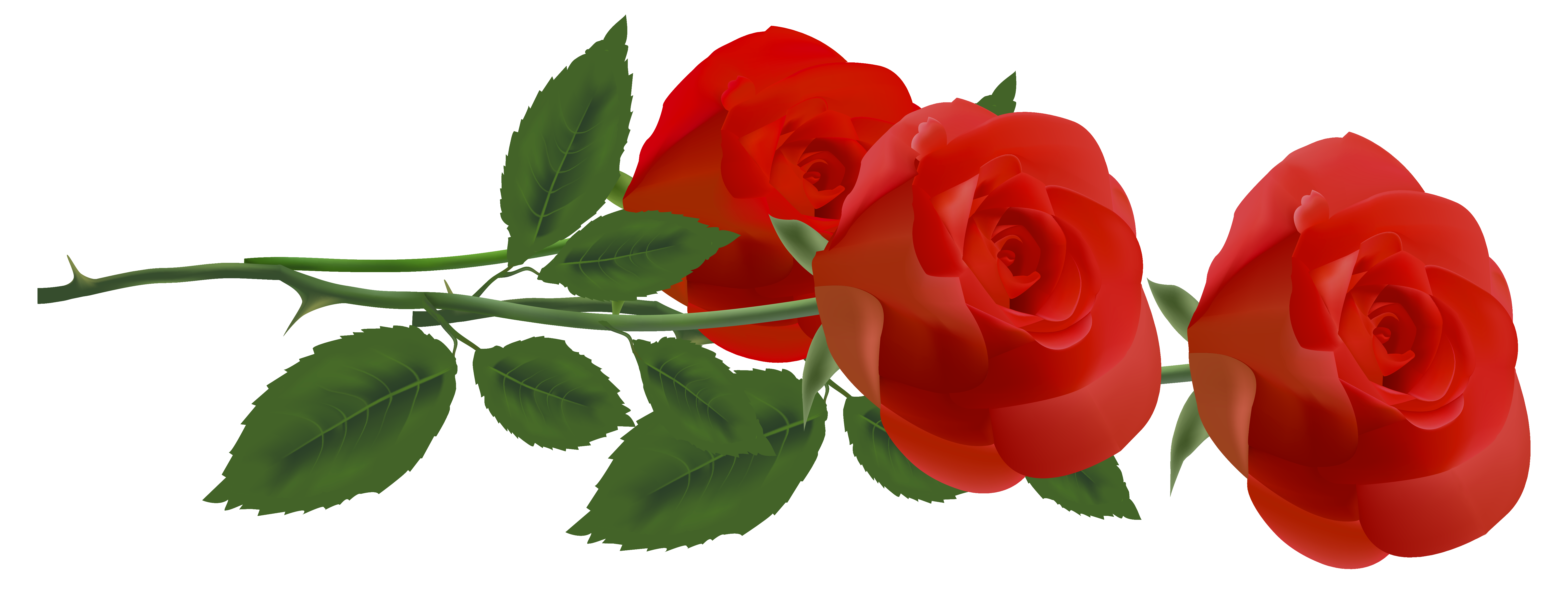 Three Red Roses PNG Clipart Picture - ClipArt Best - ClipArt Best