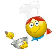 Cooking Smiley Emoticon gif by PrayciousAnjel | Photobucket - ClipArt ...