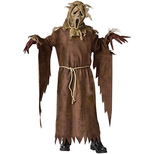Amazon.com: Scarecrow Ghost Face Costume - Large: Toys & Games ...