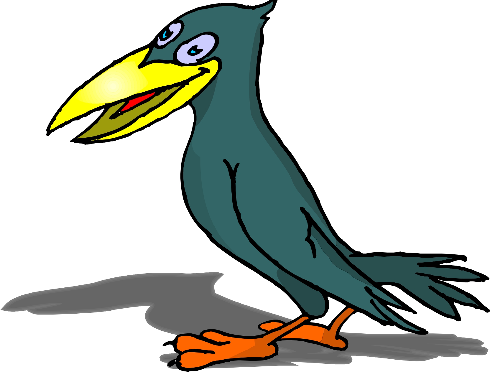 Cartoon Crow | Free Download Clip Art | Free Clip Art | on Clipart ...