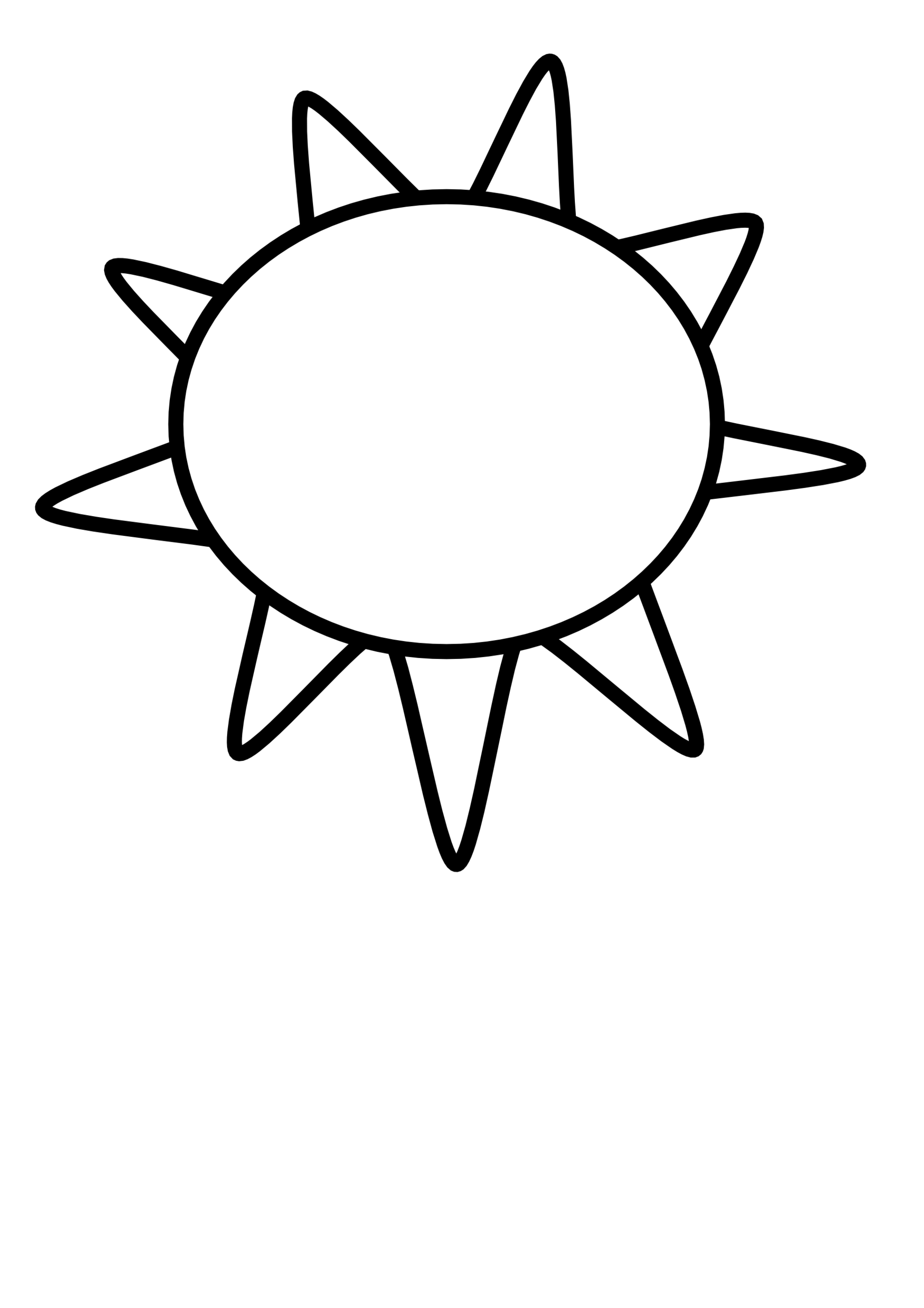 Sun Line Drawing Clipart - Free to use Clip Art Resource - ClipArt Best ...