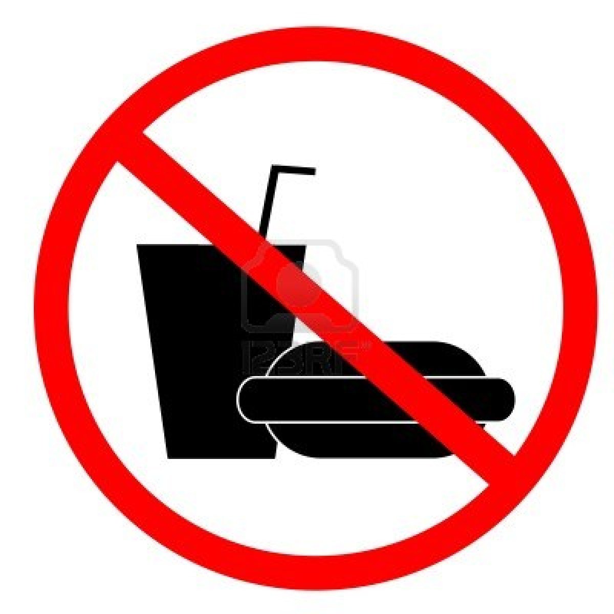 No Food Or Drink Sign Printable - ClipArt Best