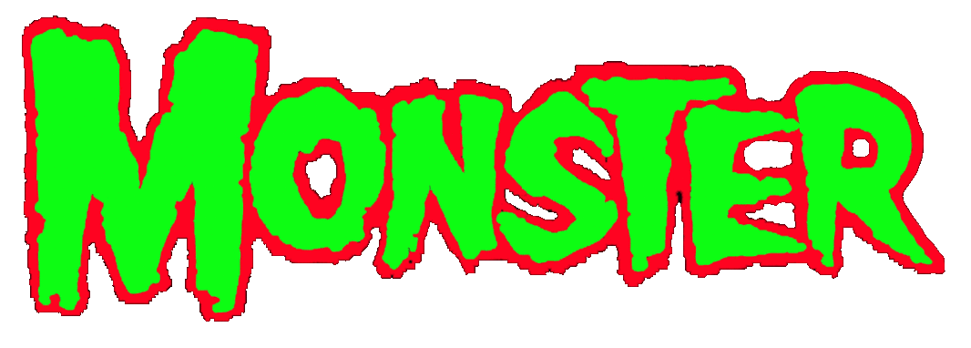 Monster Logo In Black Clipart - Free to use Clip Art Resource - ClipArt ...