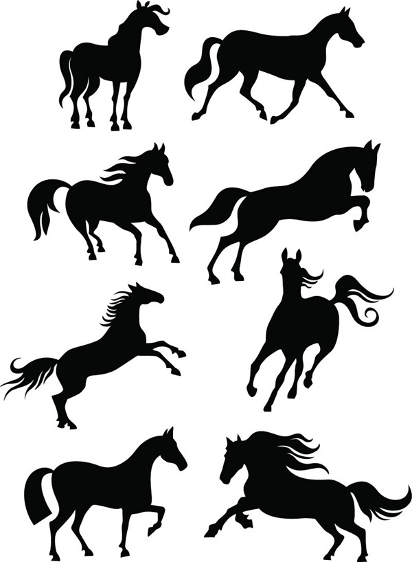 Horse Vector Art | Free Download Clip Art | Free Clip Art | on ...