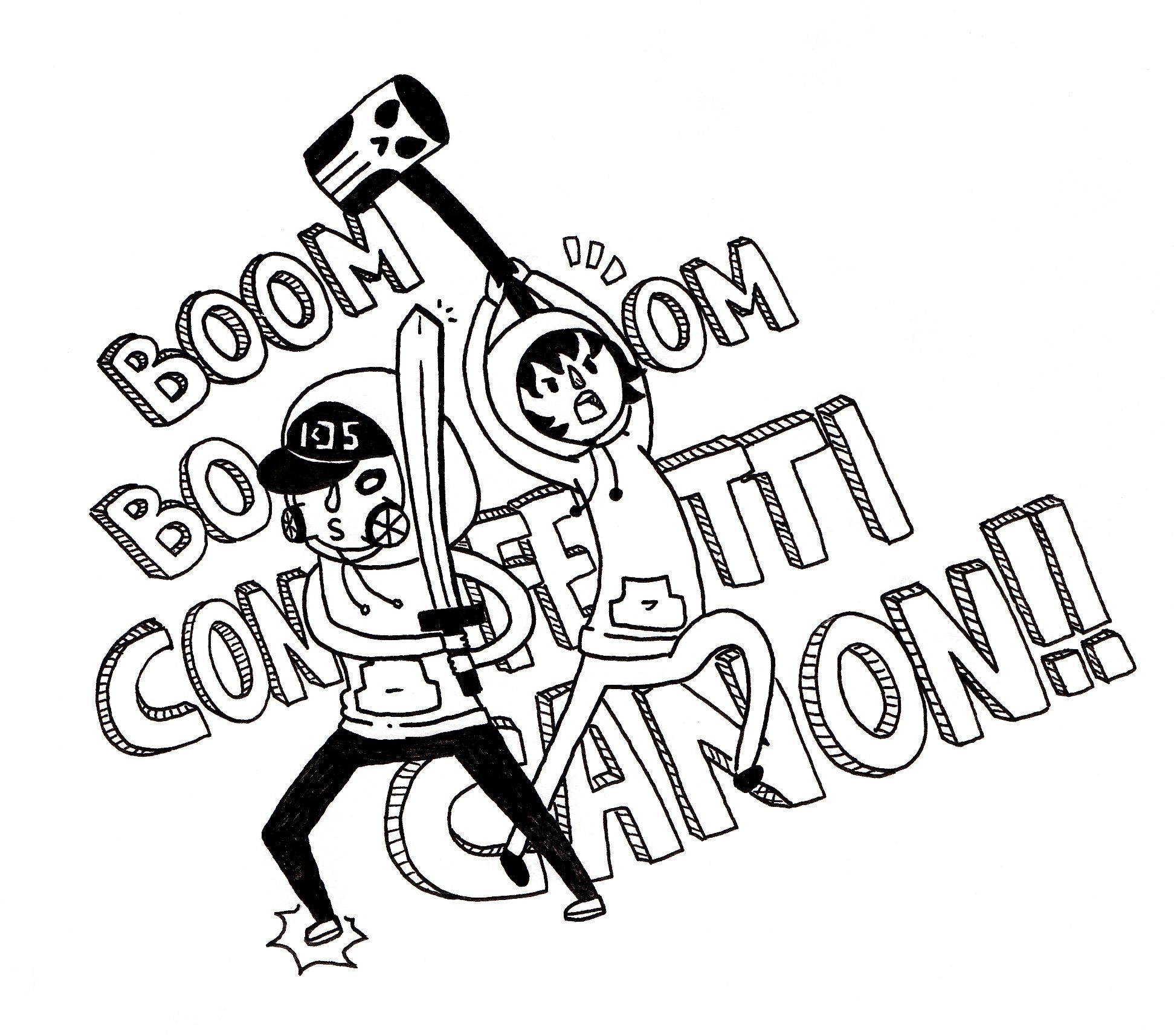 Rooster Teeth · Team Boom Boom Confetti Cannon. - ClipArt Best ...