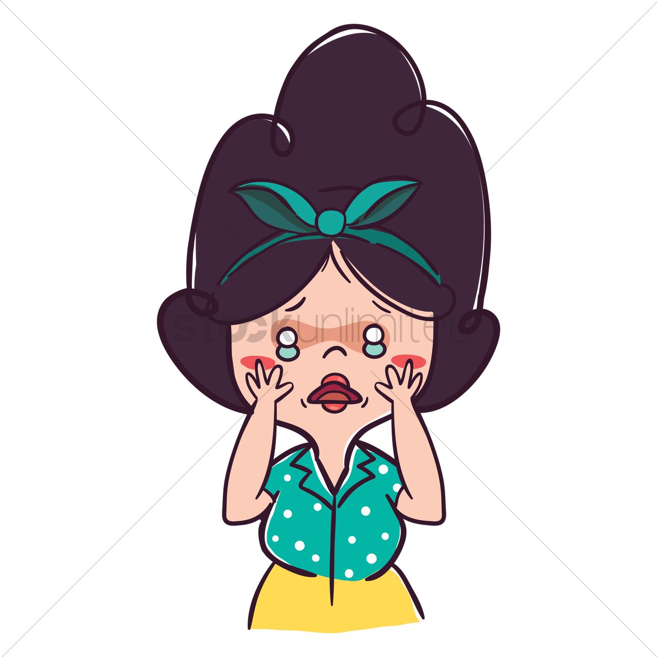 A Shocked Girl Cartoon - ClipArt Best
