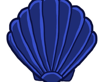 Blue Seashell Clipart - ClipArt Best - ClipArt Best