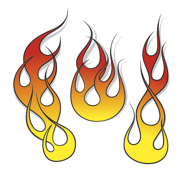 Free Flame Clipart - ClipArt Best