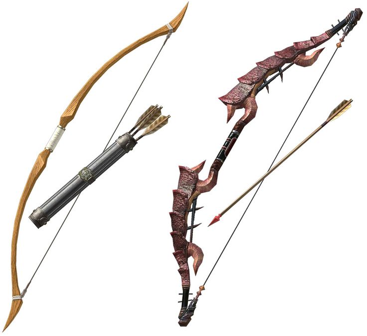 Anime Bow And Arrow Designs