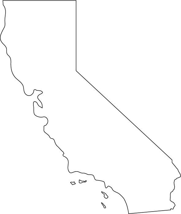 California Map Outline - ClipArt Best