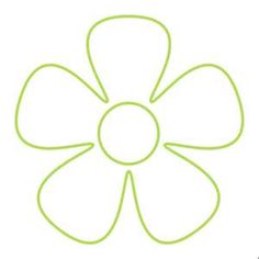 5 Petal Flower Template Free Printable | Best Flower Site