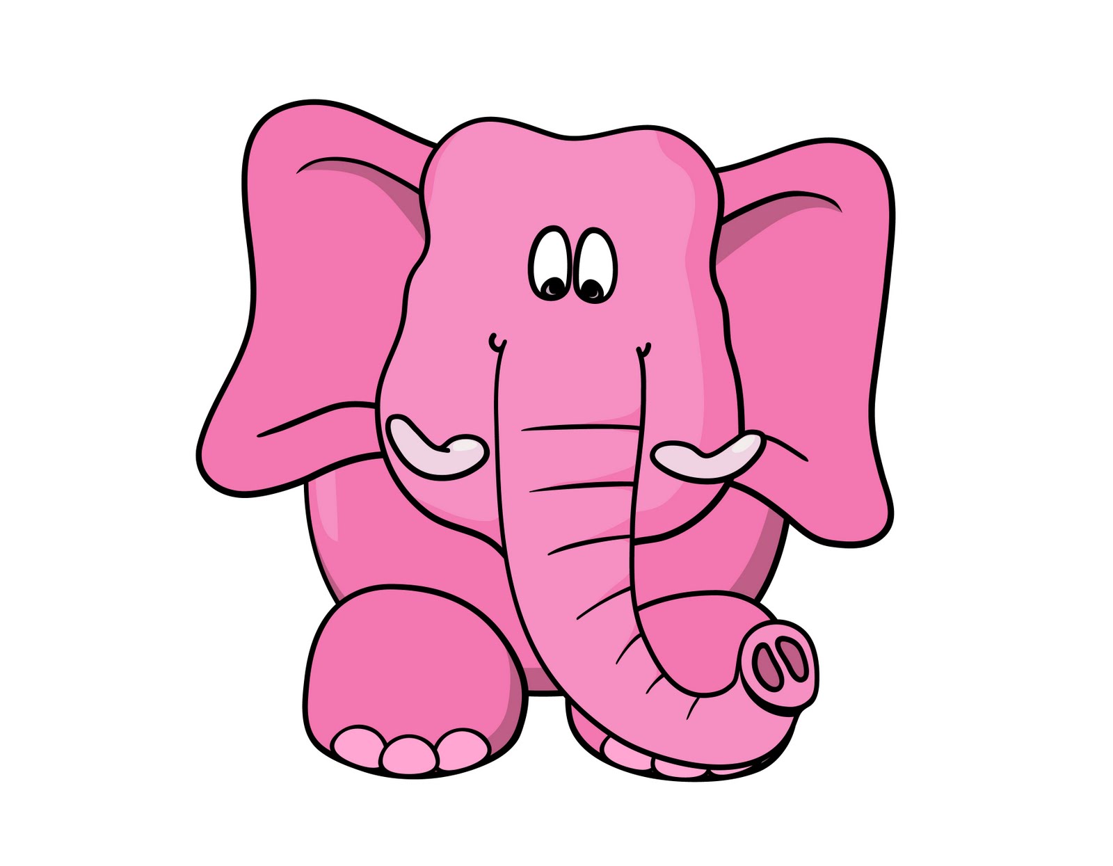 Animals Zoo Park Cartoon Elephant Cute Cartoon Elephant - ClipArt Best ...