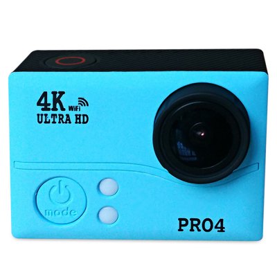 PRO4 4MP 4K Ultra HD 170 Degree Wide Angle WiFi Action Camera ...